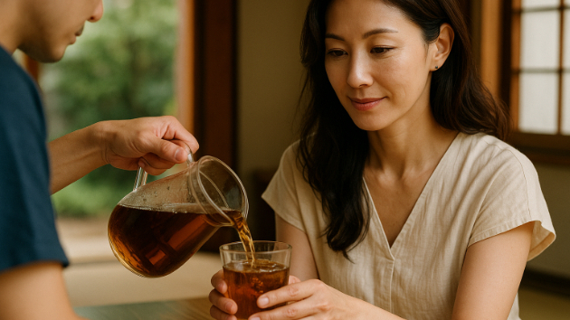 麦茶を注いだ手元に込められた想い｜占師 神楽 玄斗（かぐら げんと）｜coconalaブログ